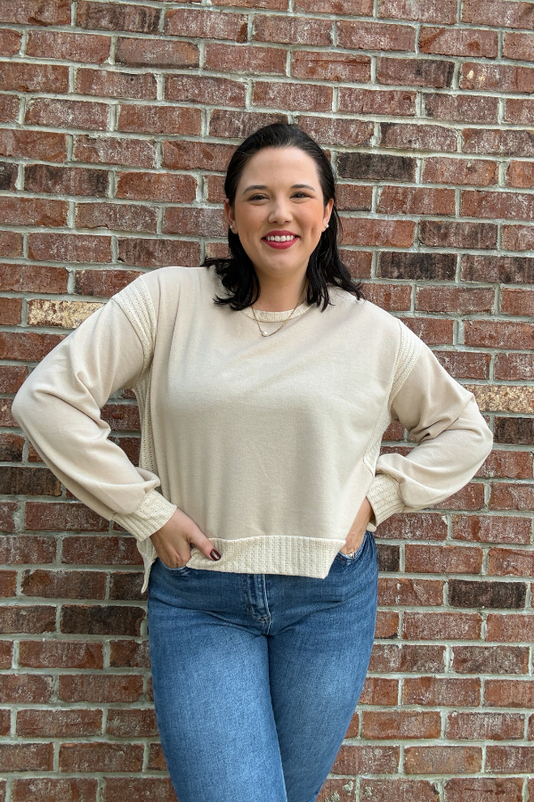 Ribbed Detail Top – Shop Ravel